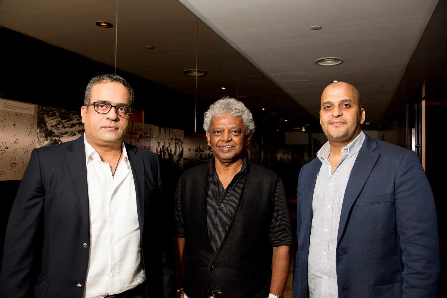 Saeed Emam and Khaled Mahmoud of Magrabi Opticals at Vision-X VP Awards ...