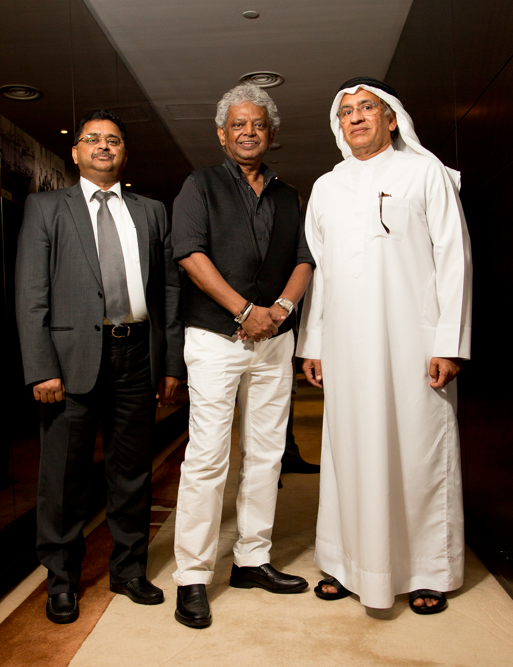 Ali Yateem and Mathews Jacob of Yateem Opticians at Vision-X VP Awards ...