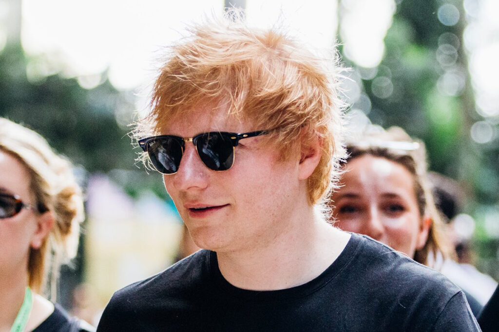 Ed Sheeran In Ray Ban | VisionPlus Magazine