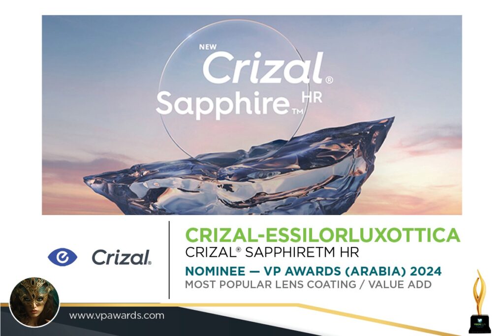 CRIZAL-ESSILORLUXOTTICA - CRIZAL® SAPPHIRETM HR : A VisionPlus Awards ...