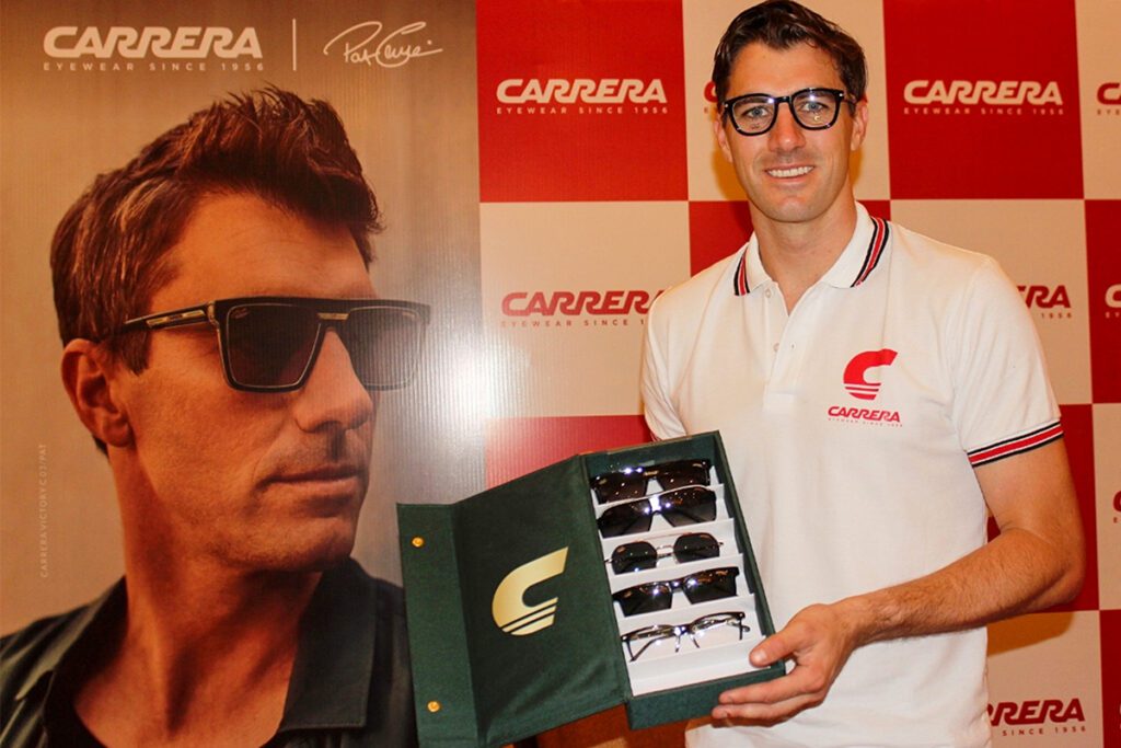 Carrera Eyewear Reveals Exclusive Pat Cummins Collaboration | VisionPlus Magazine